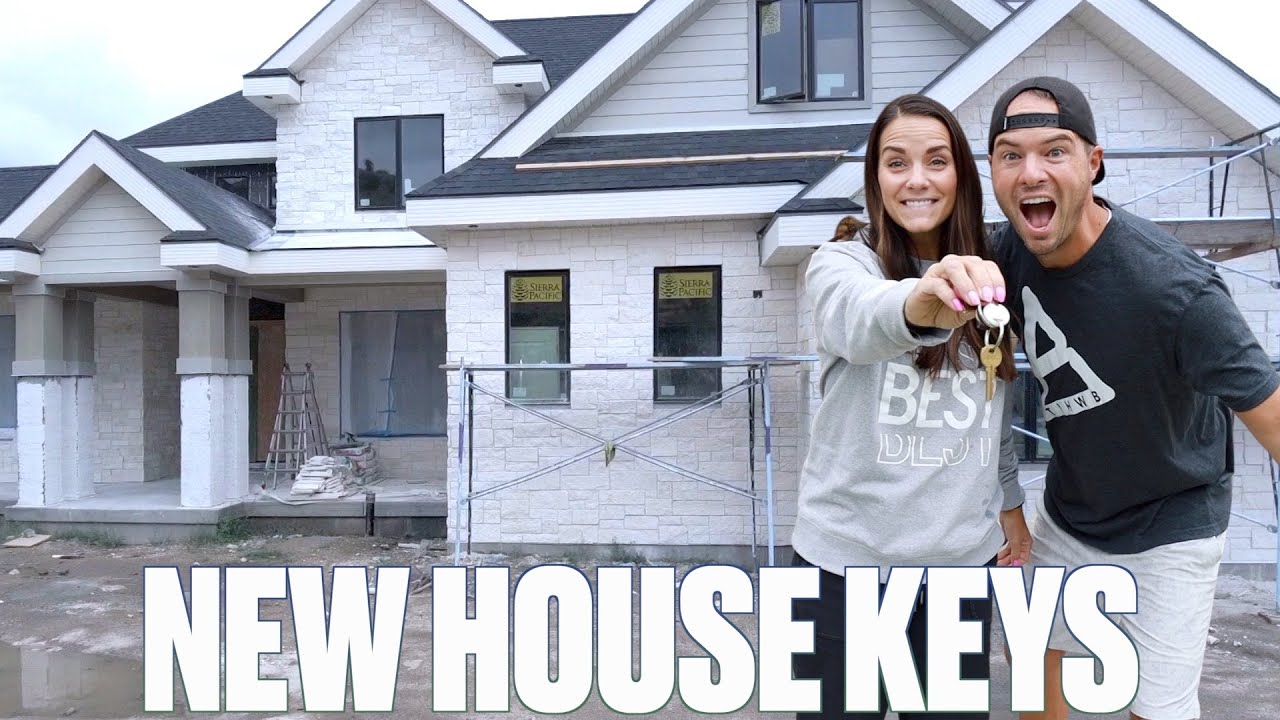 GETTING THE KEYS TO OUR NEW HOME! - YouTube