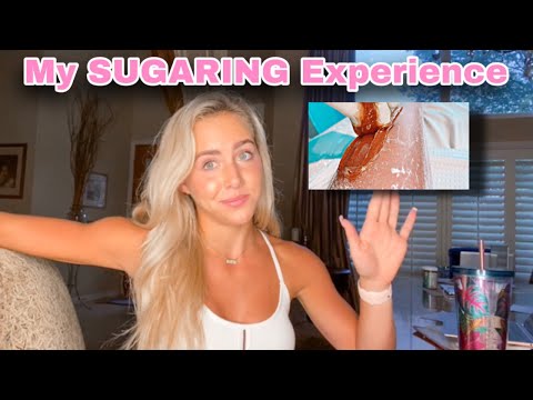 MY FIRST TIME SUGARING! | Sugaring Hair Removal