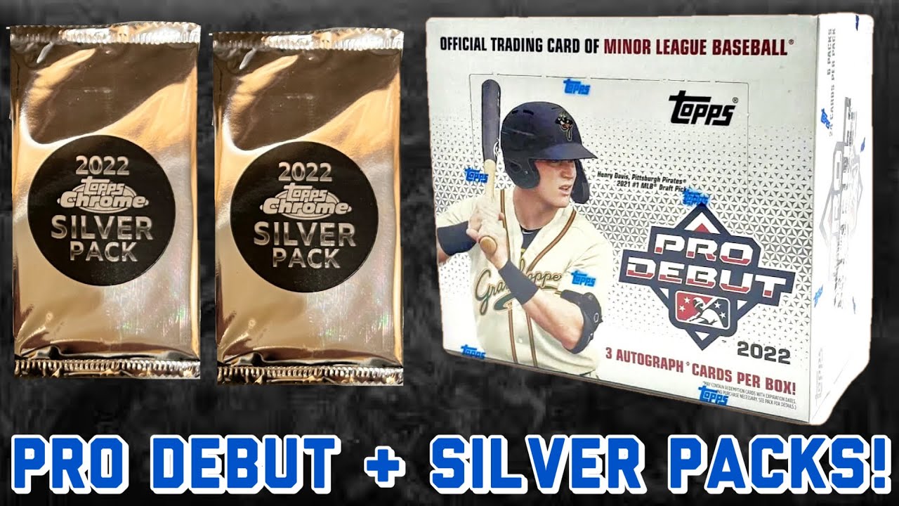 2022 TOPPS PRO DEBUT JUMBO + TWO 2022 TOPPS CHROME SILVER PACKS - YouTube