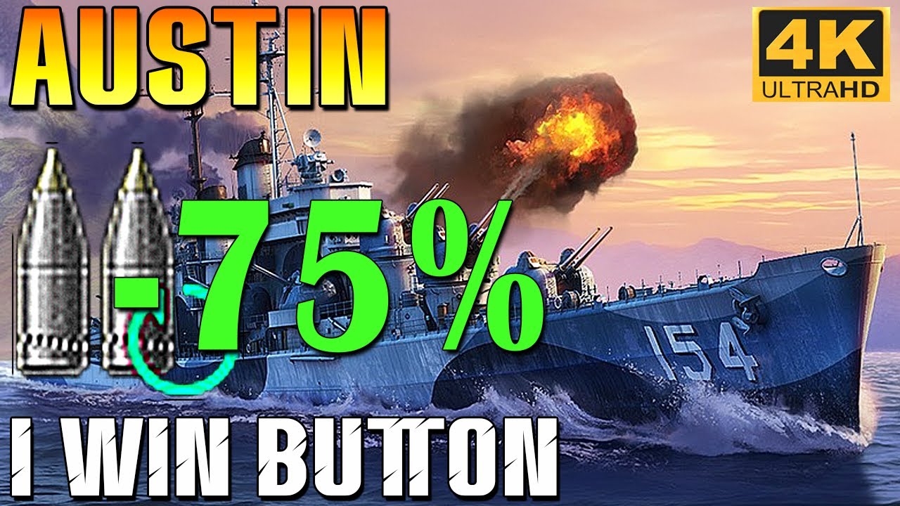 Cruiser Austin - American ship with I win button - YouTube