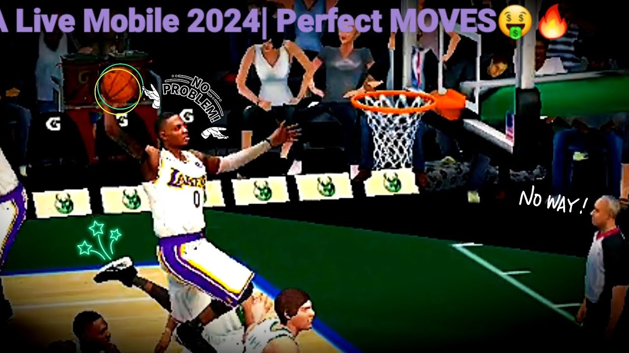 |NBA Live Mobile 2024| Perfect MOVES🤑🔥 - YouTube