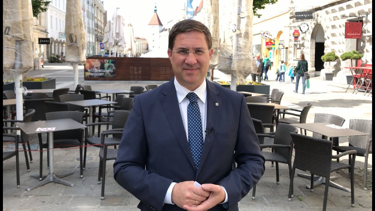 Gastronomie ist wieder geöffnet - Bürgermeister Dr. Andreas Rabl! - YouTube
