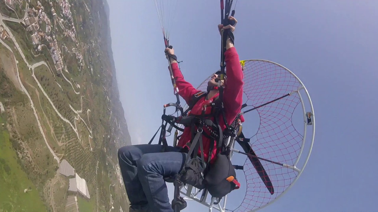 Infinitys Electric paramotor by Paracell - YouTube