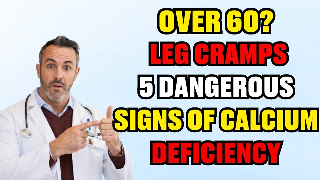 Leg Cramps at Night Over 60? 5 Warning Signs of Calcium Deficiency You ...