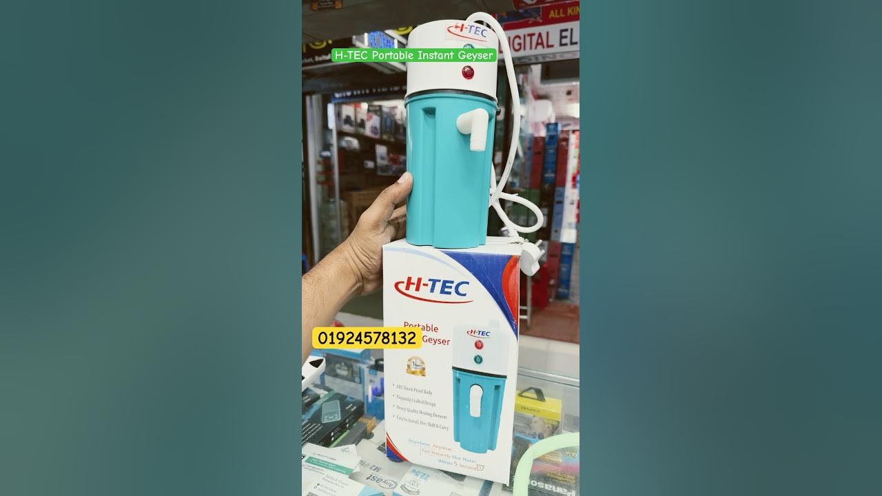 H-TEC Portable Instant Geyser #01924578132 #htec #geyser #portableinstantgeyser #watertap #icon ...