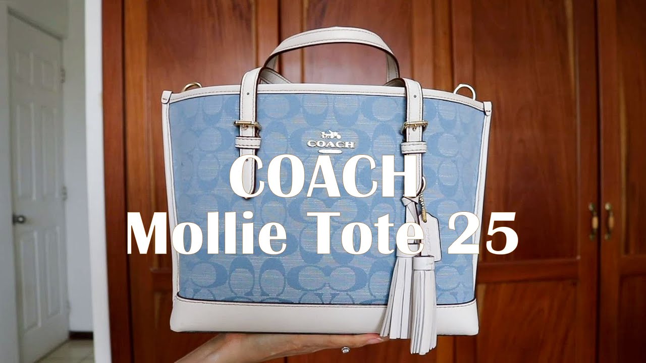 Coach Mollie Tote 25 Review & What Fits! - YouTube