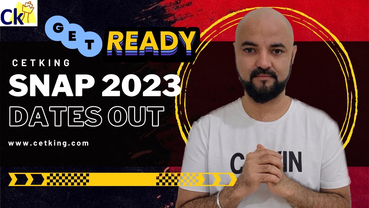 SNAP 2023 Dates Out! Should I take SNAP Exam? - YouTube