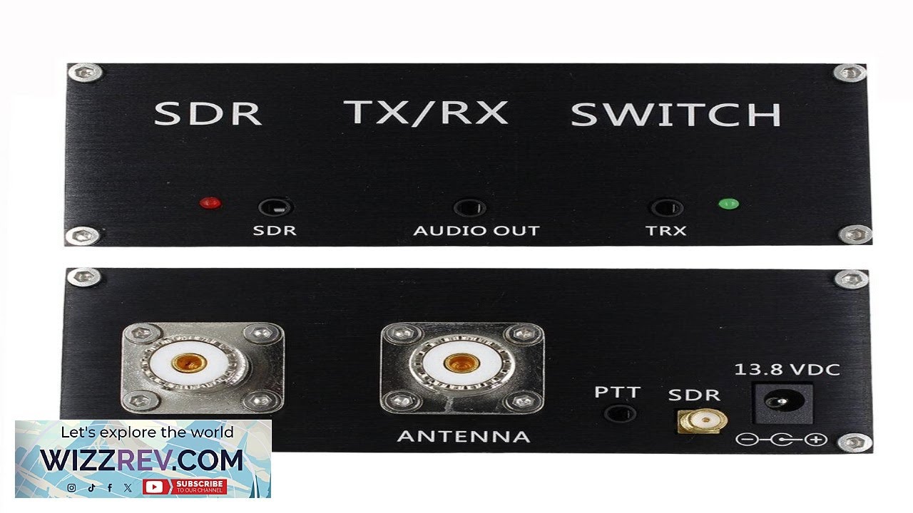 SDR Transceiver Switch Box DC-160MHz 100W High Power Low Insertion Loss ...