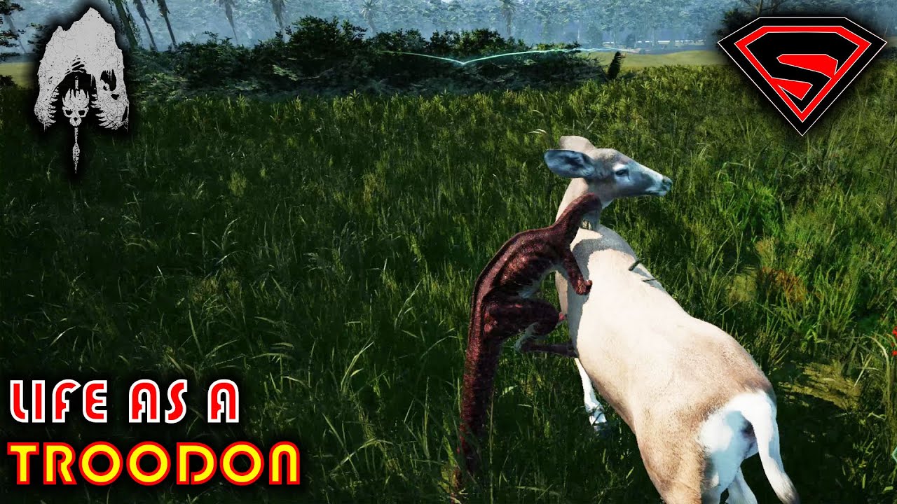 THE ISLE | The life of the TROODON | Playing as a TROODON is absolutely ...