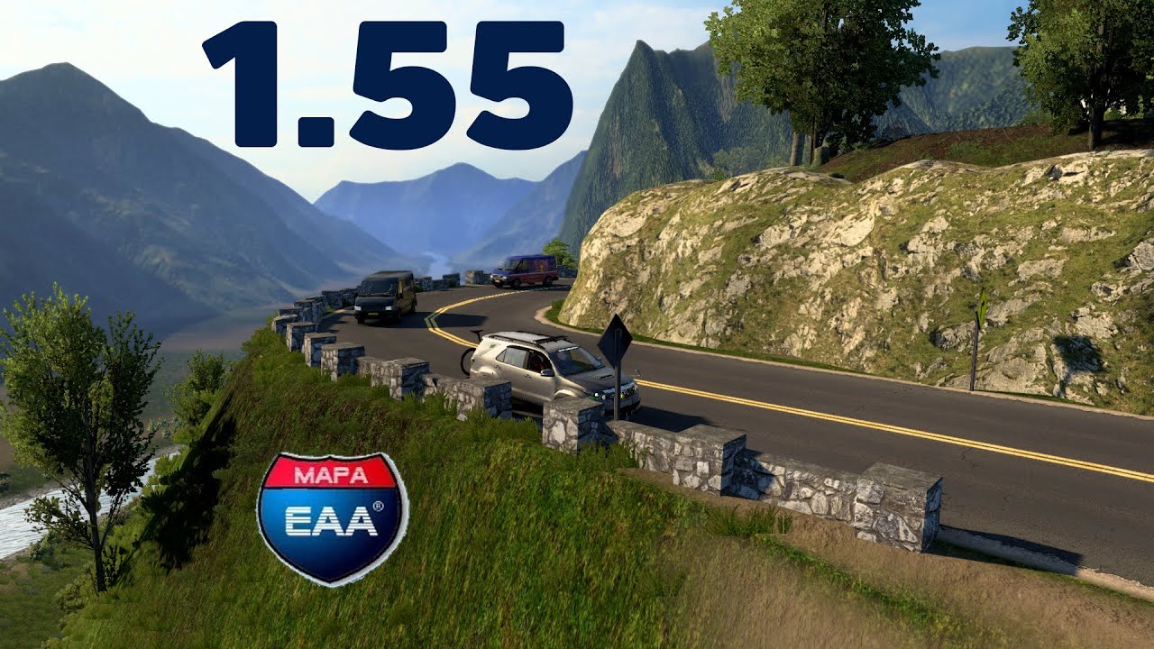 Mapa EAA Brasil Map v7.1 โหลดแมพแล้วหลงหนักกว่าหลงทางชีวิต! 🧭 ETS2mod 1 ...