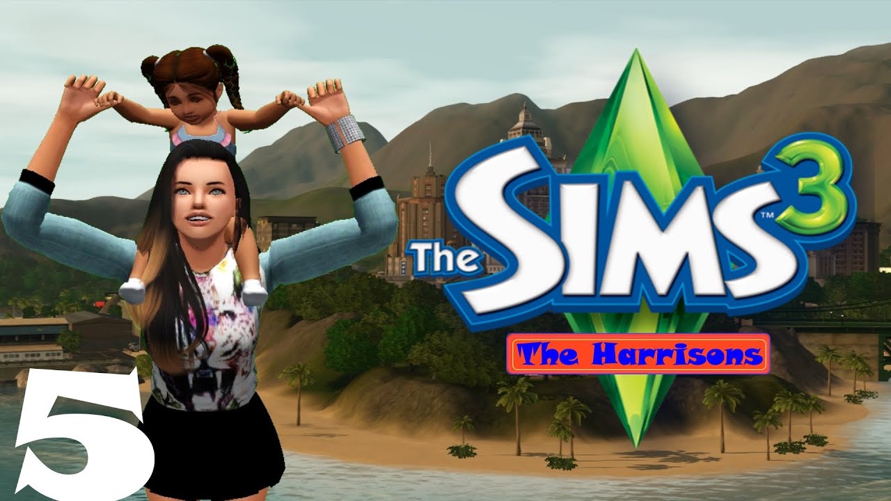 Let's Play The Sims 3: The Harrison's (Part 5) Finally Walking - YouTube