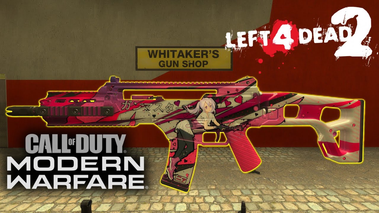 Left 4 Dead 2 Holger-26/MG36 Dream Maker from Call of Duty Modern ...