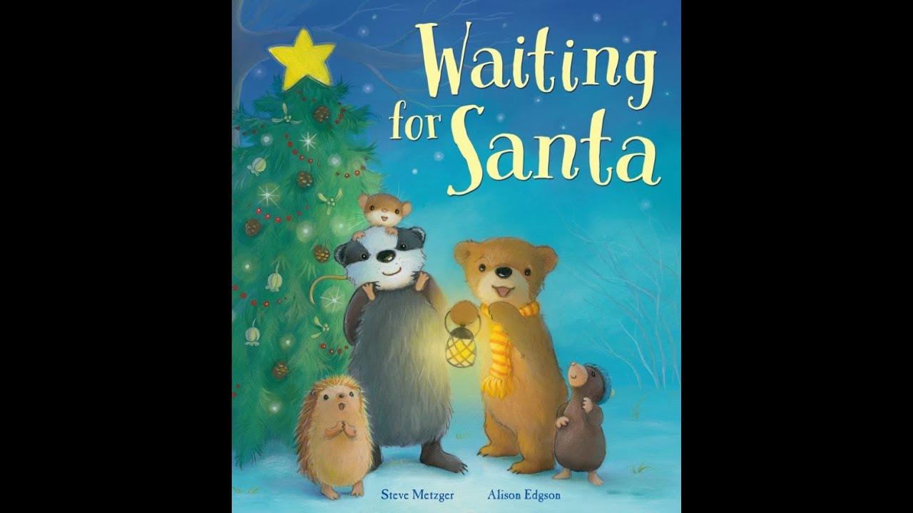 Christmas picture book Waiting for Santa 9781848691414 - YouTube