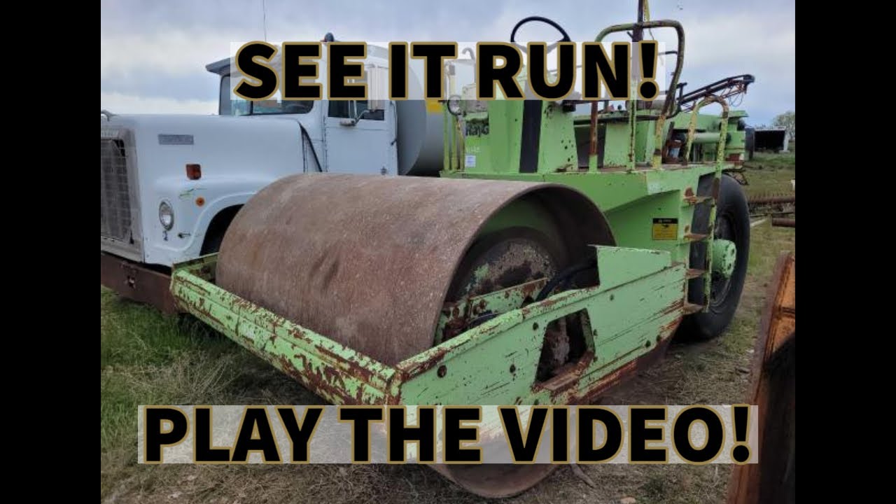 RayGo Rustler 404B • 7' Vibratory Smooth Drum Roller - YouTube