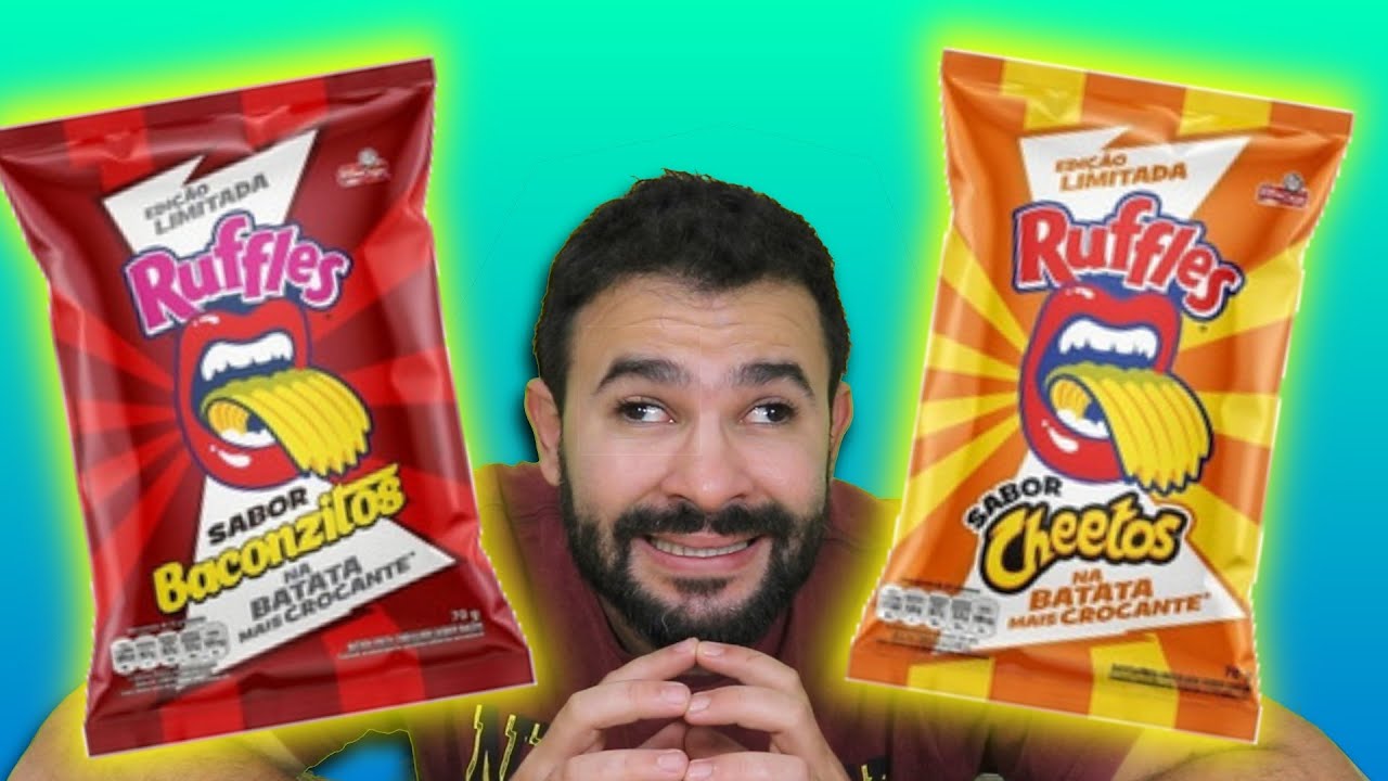 Ruffles Cheetos e Ruffles Baconzitos - Novidades no mercado!!! - YouTube