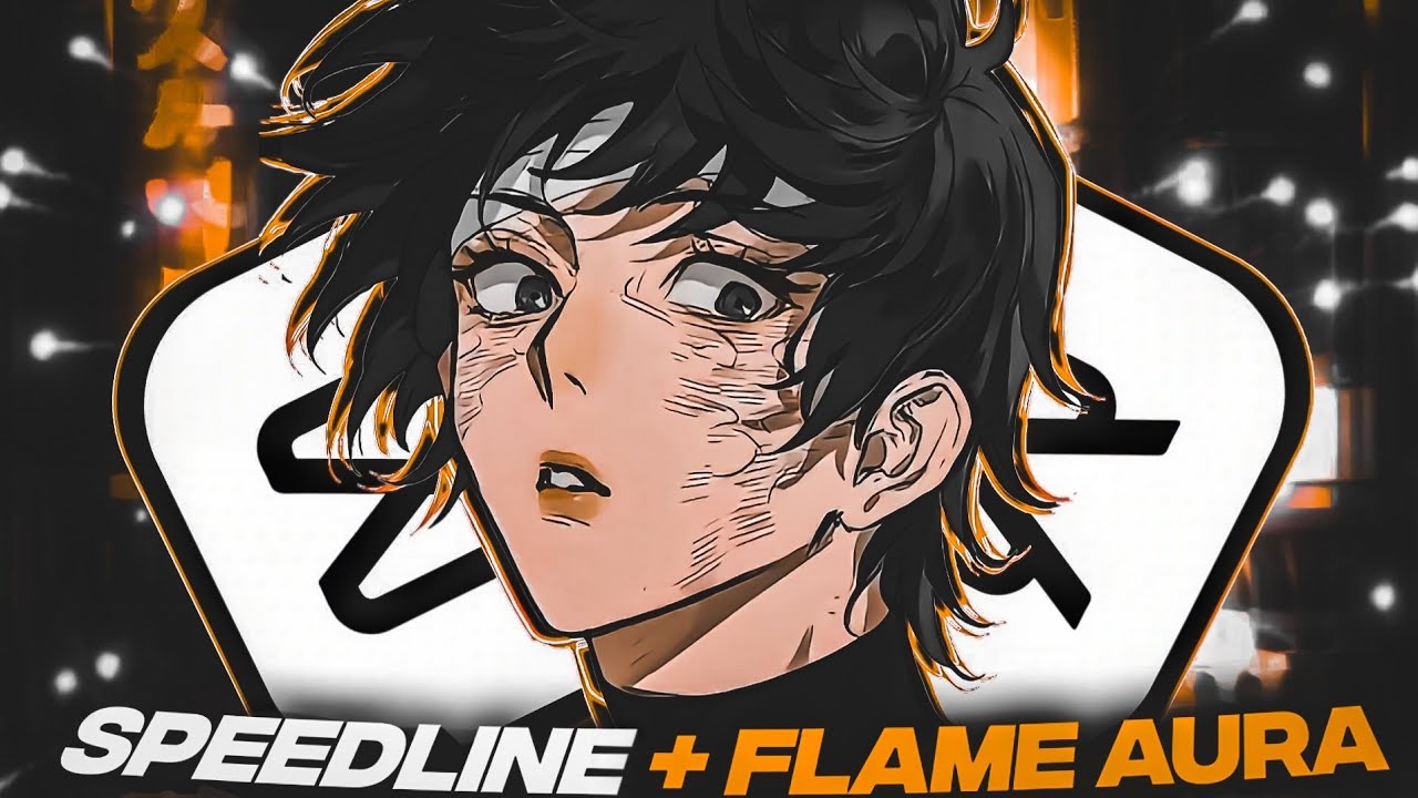 Speedline + Flame Aura | Capcut Tutorial - YouTube