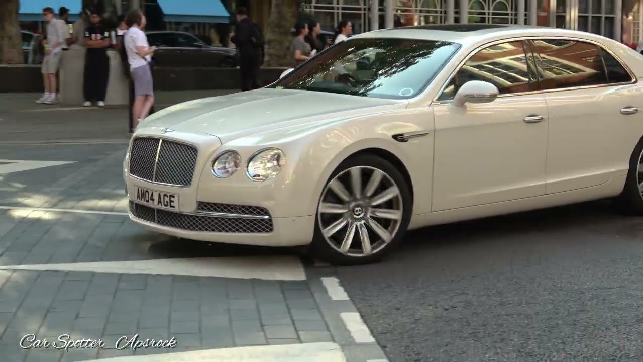Car spotting Classic & Luxury Cars in London 2025 | "Ferrari Dino ...