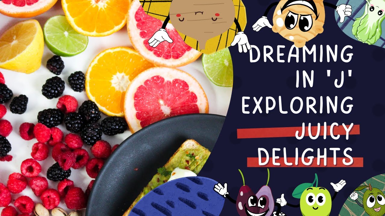 Juicy J's: Fruits & Veggies to Savor | kids learning video | fun with ...