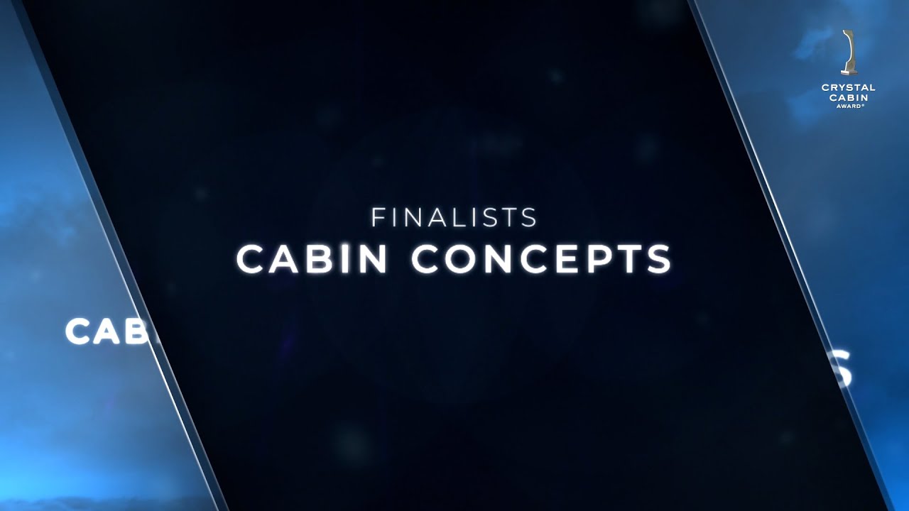 Crystal Cabin Award 2024: Finalists Cabin Concepts - YouTube
