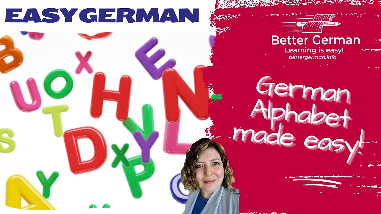 18 German Alphabet, Letter Combinations, Special Letters - YouTube