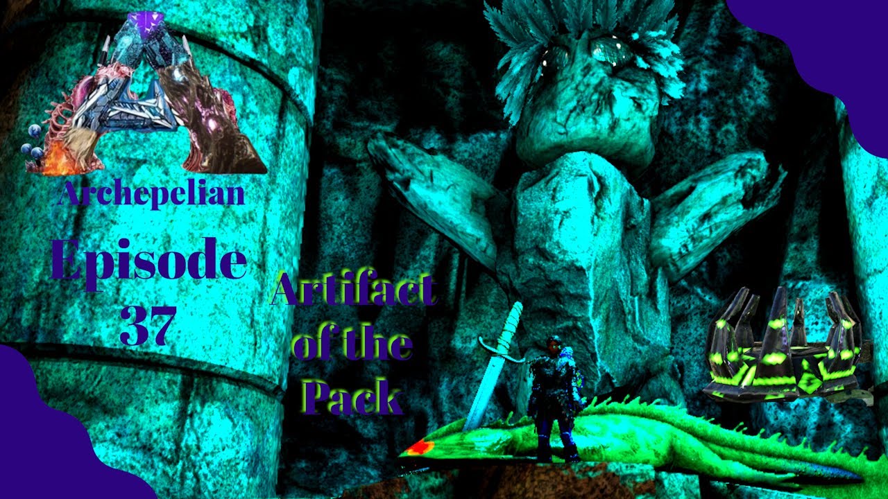 Artifact of the Pack in a Scary Cave w/Easter Eggs! - Archepelian Map ...