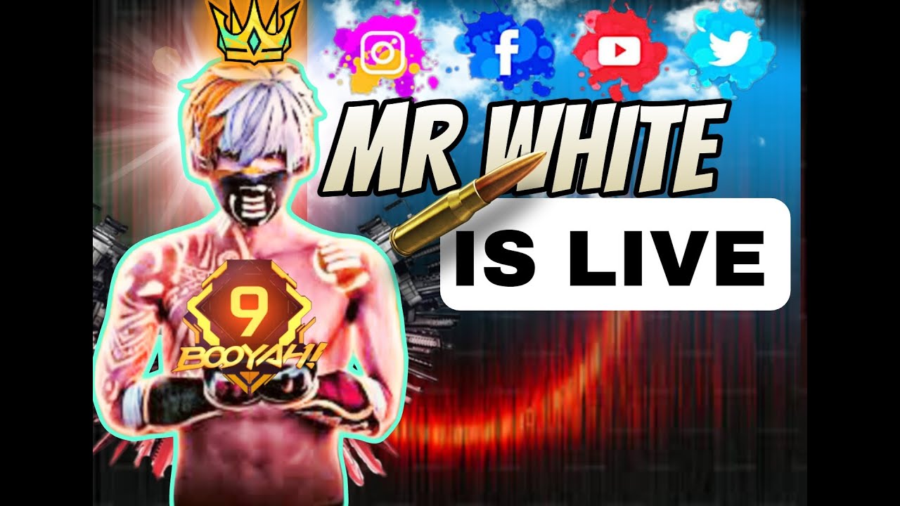 RANK PUSHING BR MrWHITE day 04 #mrwhitetamillive #freefirelive #live # ...