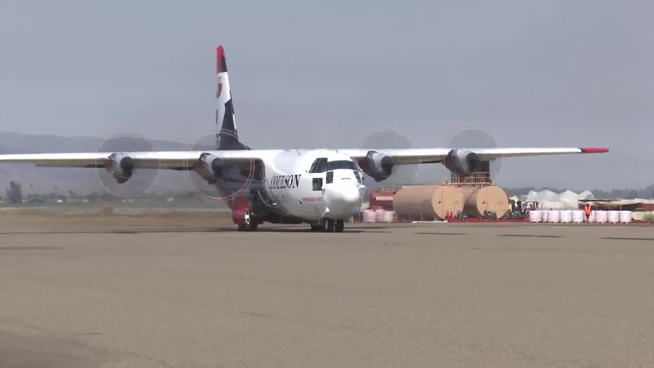 Santa Maria Air Tanker Base Providing Valuable Support for Firefighters ...