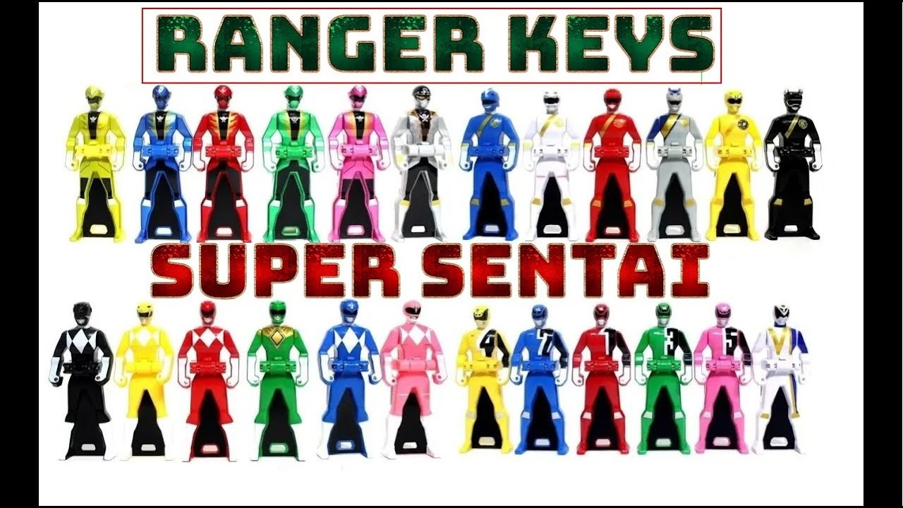 Ranger Keys super sentai - YouTube