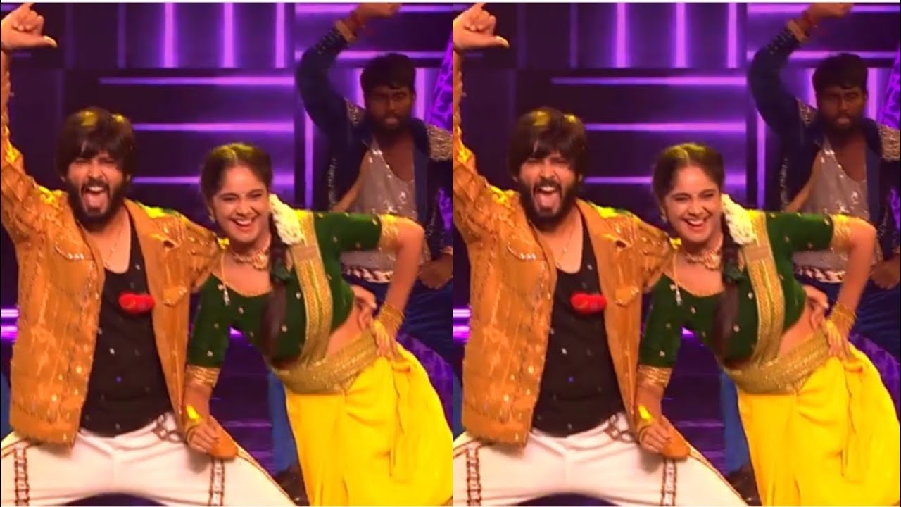 Neethone dance show amardeep chowdary and tejaswini gowda dance ...