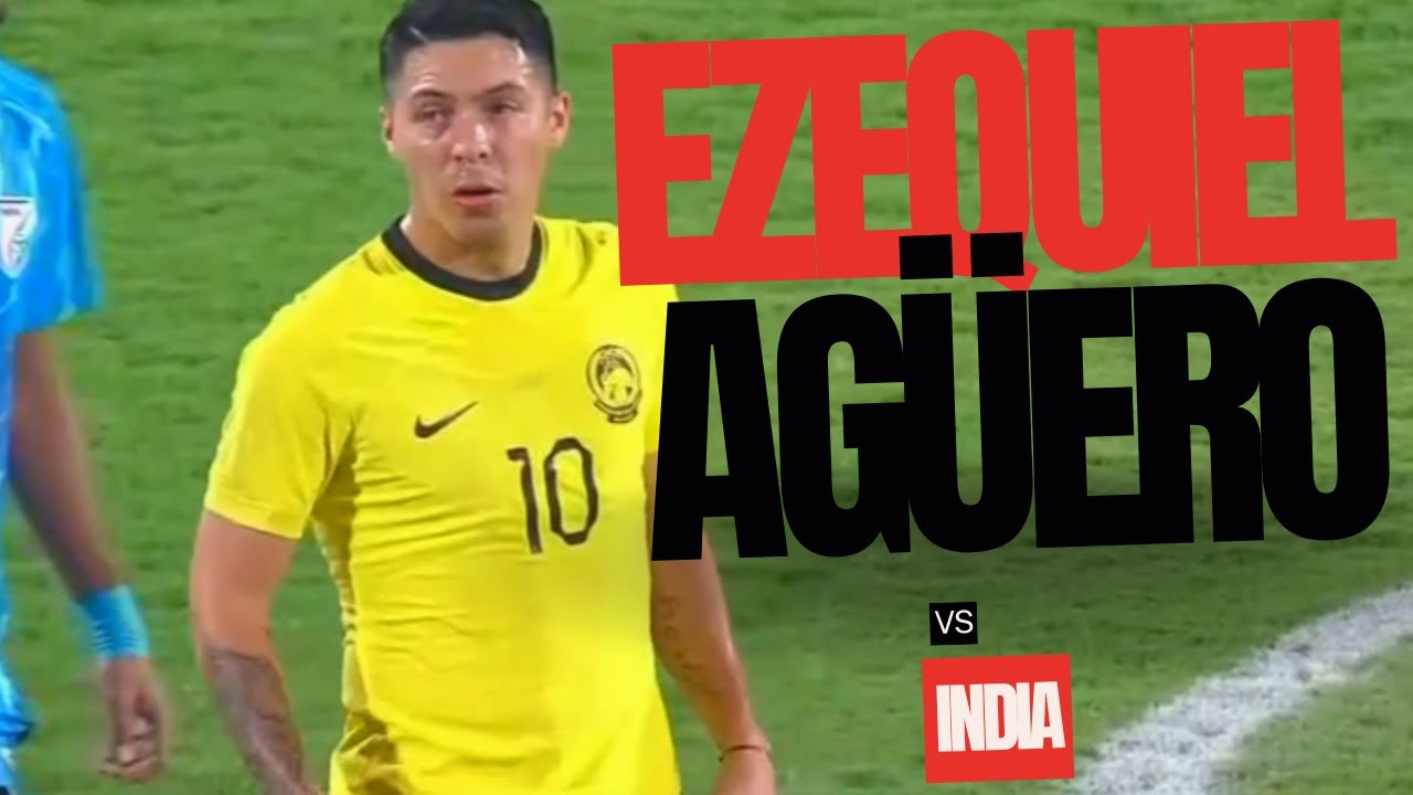 Aguiro (MAS) vs India international football team - YouTube