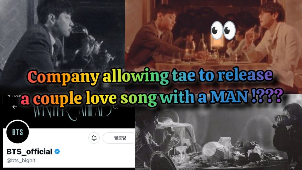 tae's new song is coming with his friend and company allowing this but ...