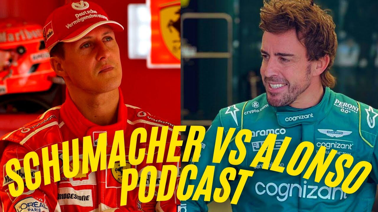 Fernando Alonso VS Michael Schumacher Comparativa Por Un Random PODCAST ...