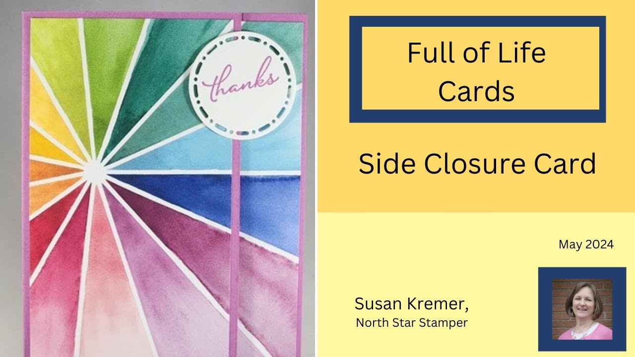Side Closure Card: Full of Life Online Class - YouTube