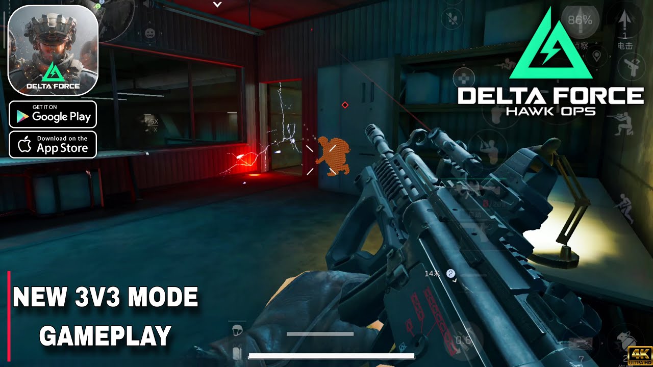 Delta Force Mobile New Update ( NEW 3V3 MODE ) Gameplay walkthrough ...