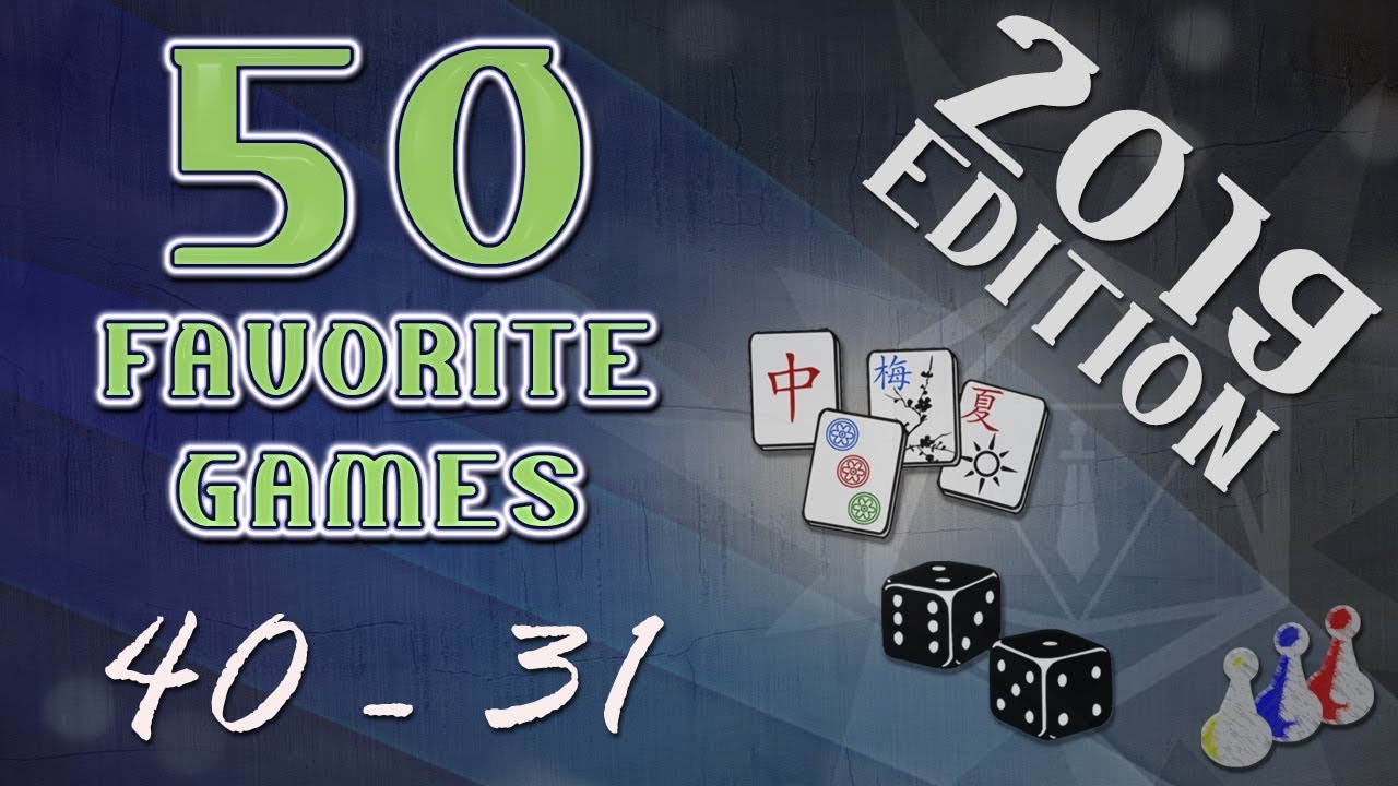 2019 RTH Gaming 50 Favorite Games: 40-31 - YouTube
