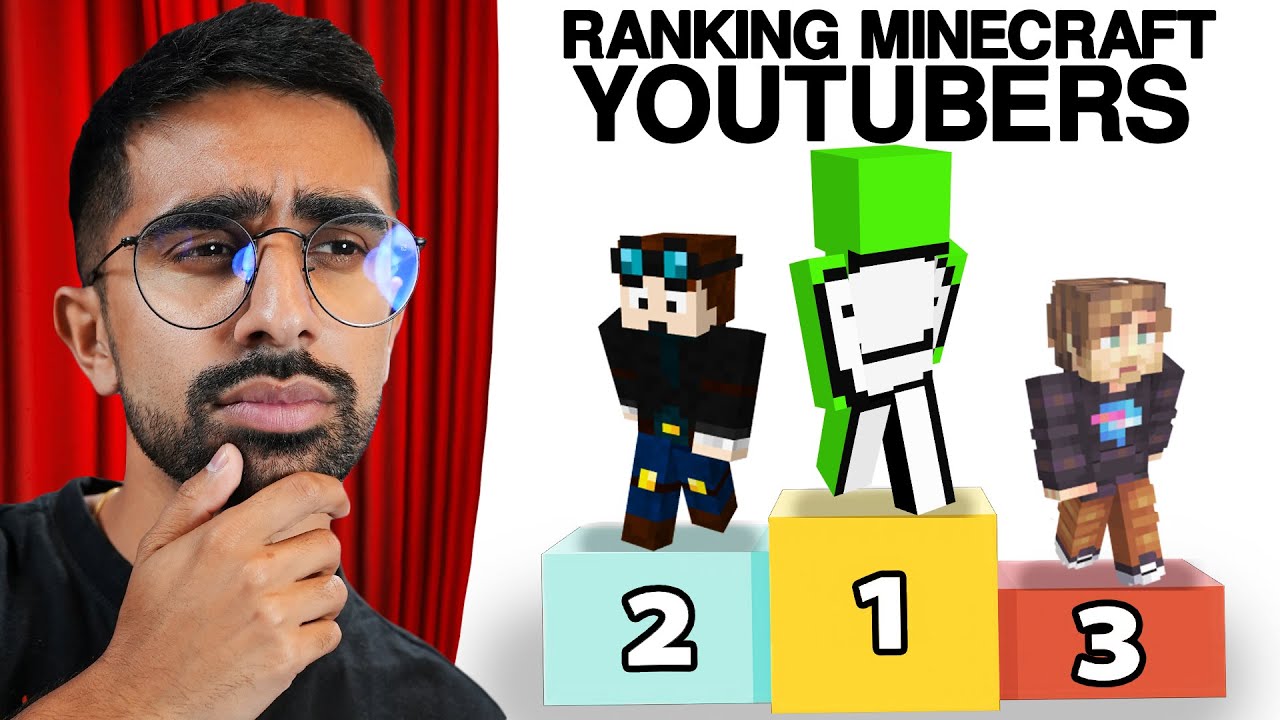 The PACK BLIND RANKING MINECRAFT YOUTUBERS! - YouTube