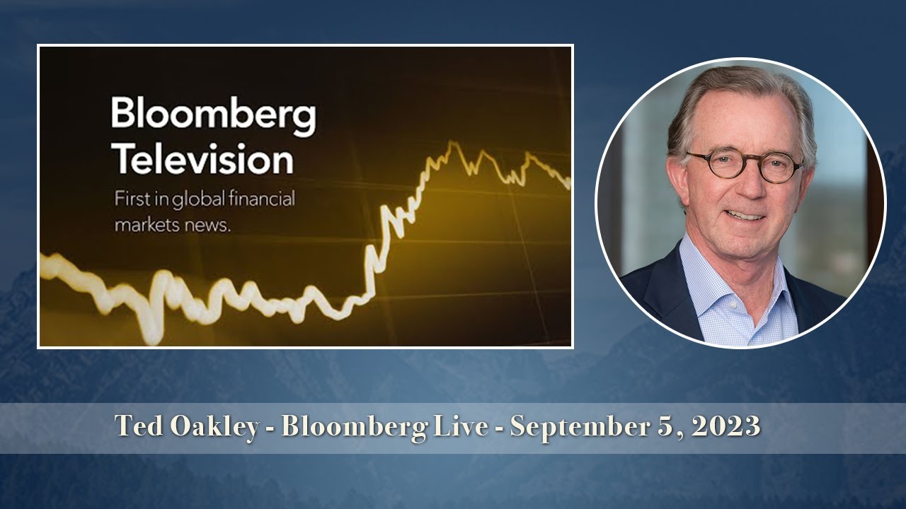 Ted Oakley - Oxbow Advisors - Bloomberg Live - September 5, 2023 - YouTube