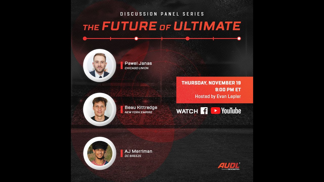 The Future of Ultimate | AUDL Player Panel - YouTube