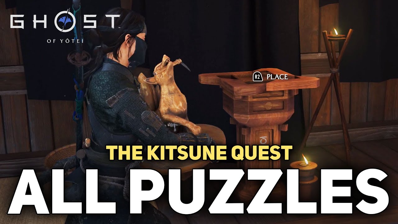 Ghost of Yotei - How To Solve All The Kitsune Quest Puzzle (Nine Tails Hideout) - YouTube