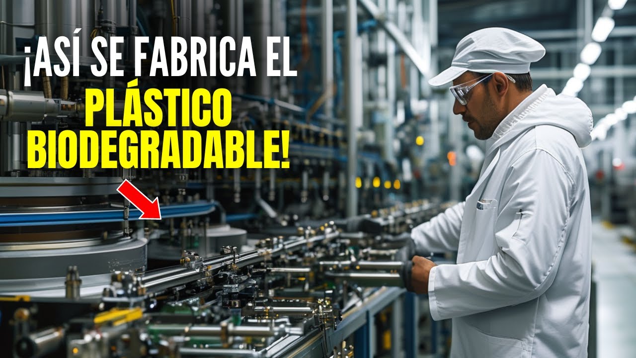 ¿Cómo se hace el PLÁSTICO BIODEGRADABLE? Sorprendente proceso de ...