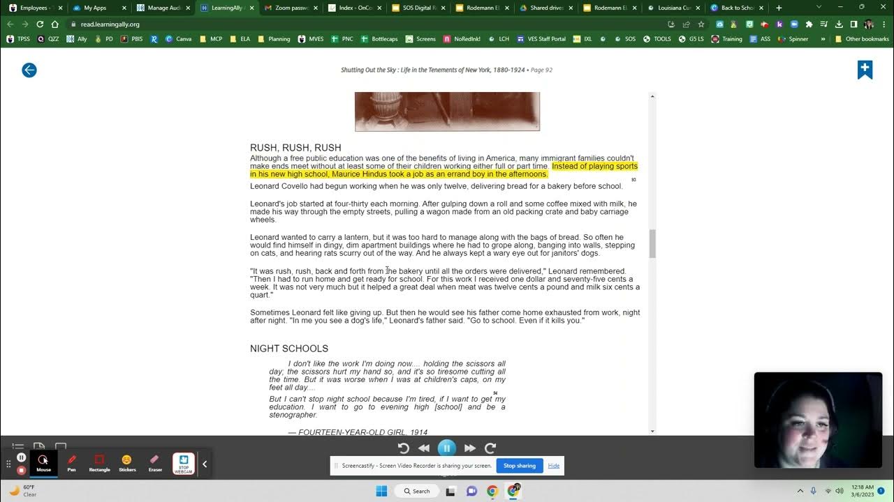 Shutting Out the Sky: “A New Language, A New Life” - YouTube