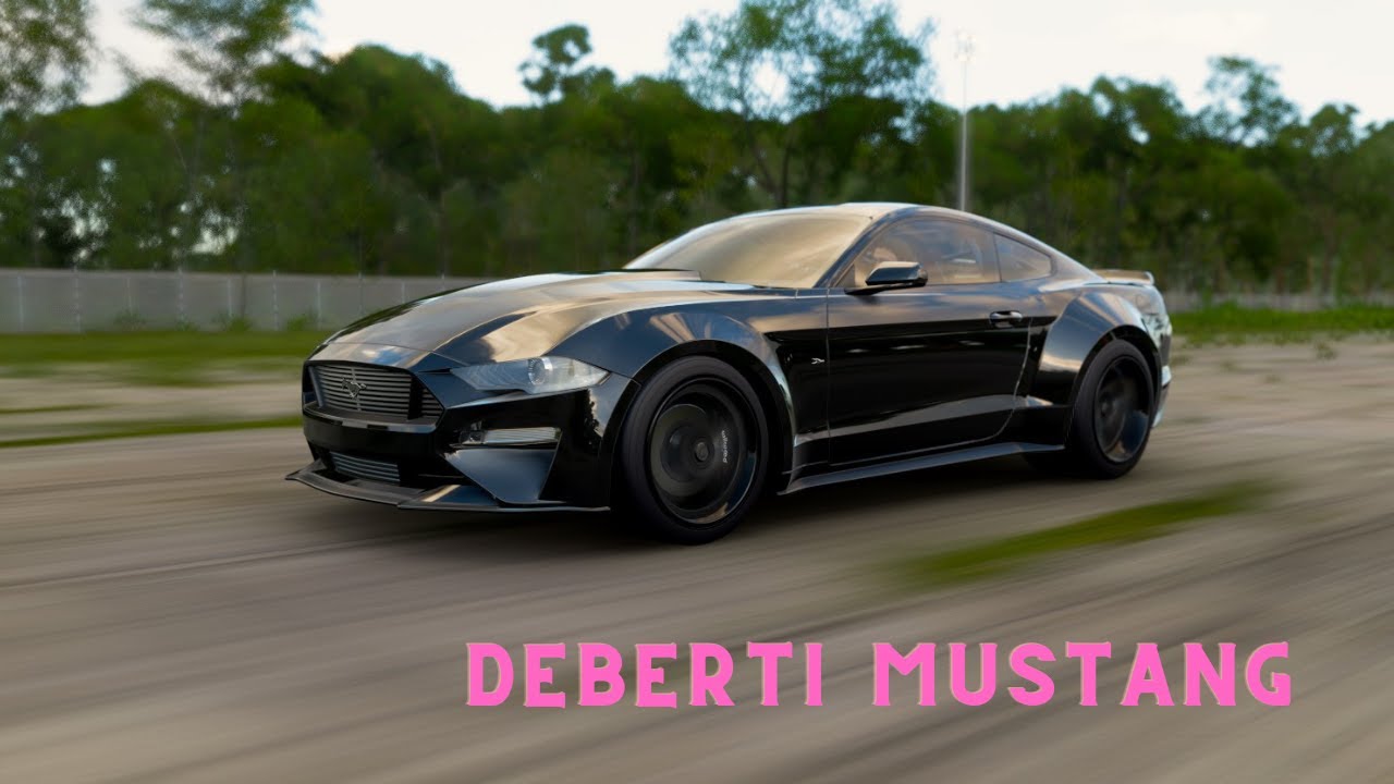 4K Forza Horizon 5: Deberti Design Ford Mustang Test Drive | Stunning ...