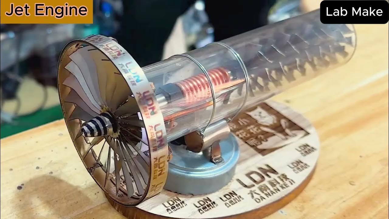 🚀 DIY Turbojet Engine – Build Your Own Jet Power! 🔥 - YouTube