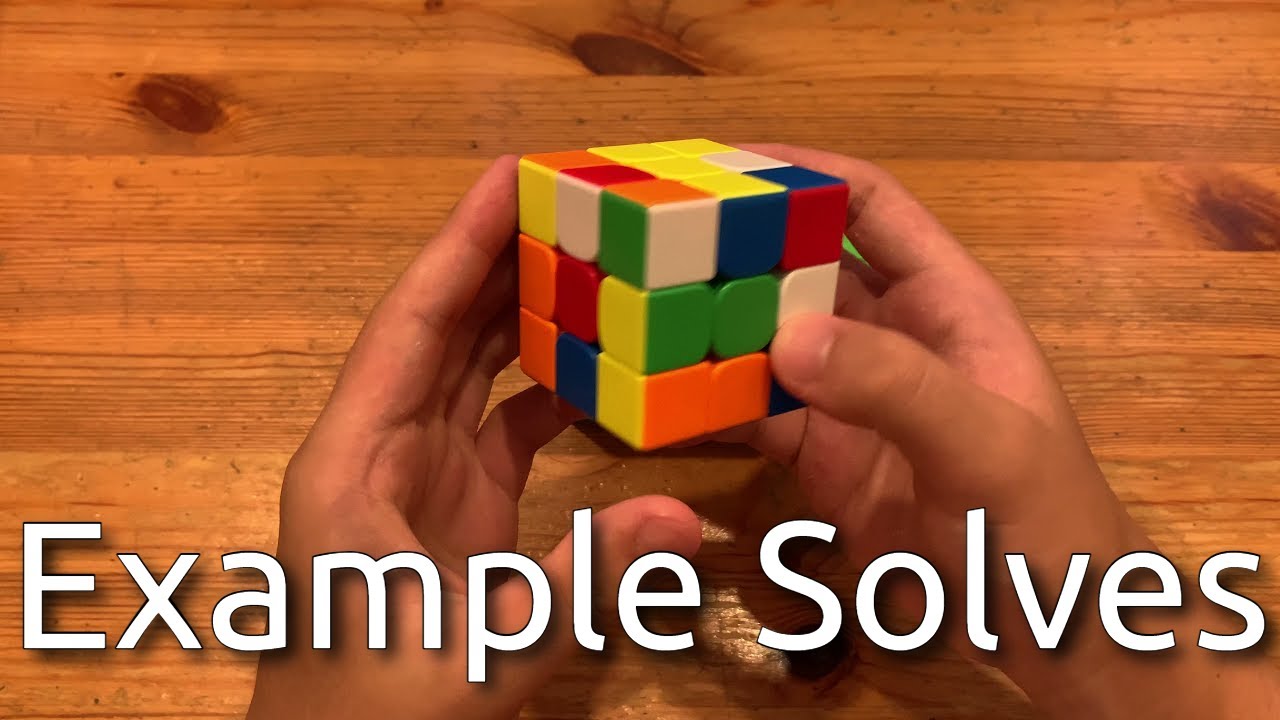 Advanced Rubik's Cube Example Solves! - YouTube