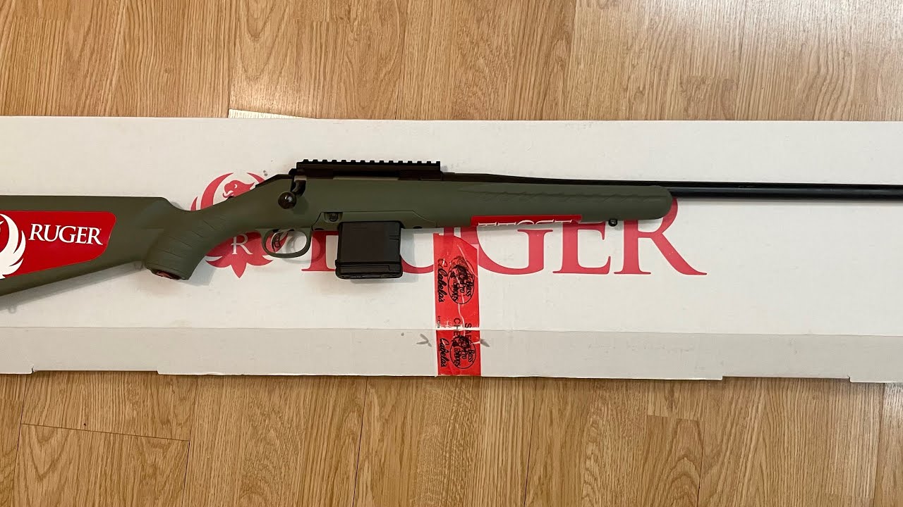 Bolt action, Ruger American Predator Rifle, AR style Magazine 10rnds ...