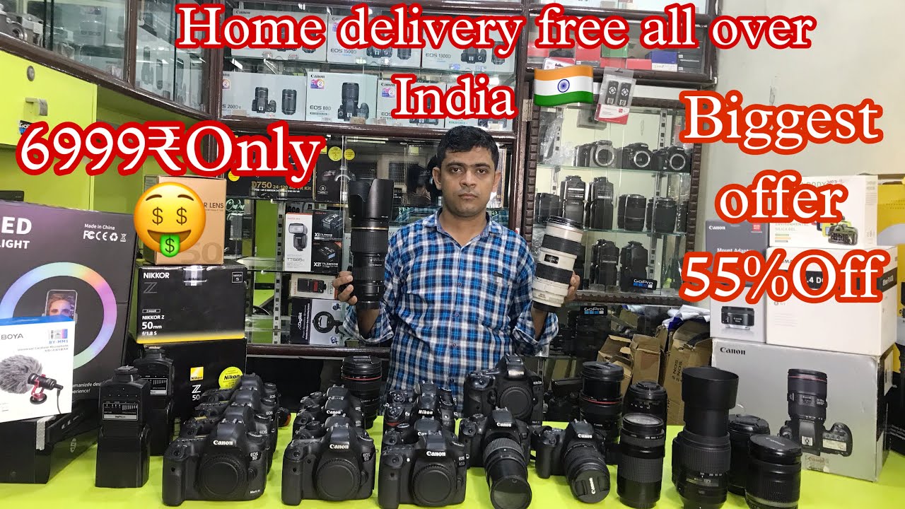 SECOND HAND DSLR CAMERA IN CHEAP PRICE || 6999₹ || CHEEKU VLOGS - YouTube