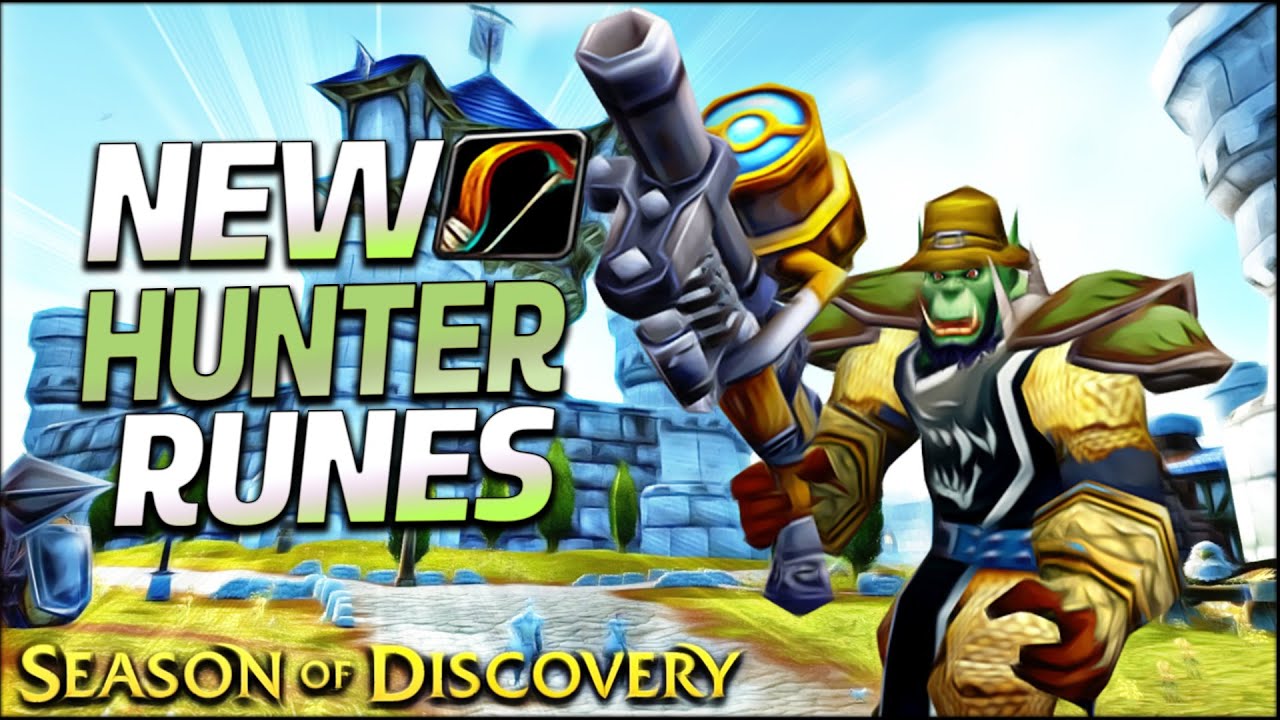 ALL New HUNTER RUNES in Season of Discovery Phase 2 | Classic WoW - YouTube