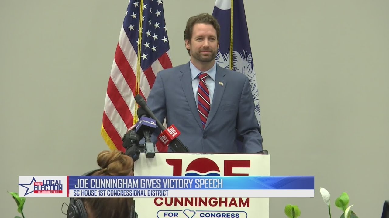 Joe Cunningham speech - YouTube