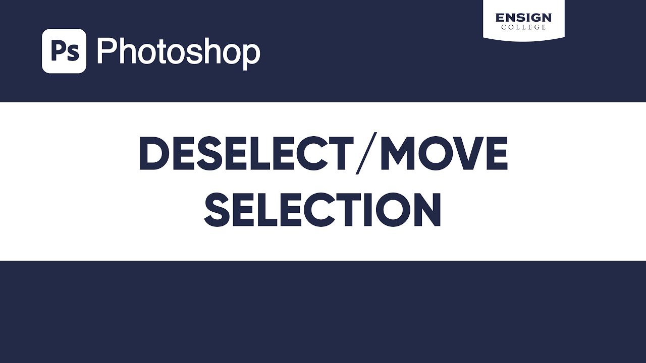 PS Deselect/Move Selection - YouTube