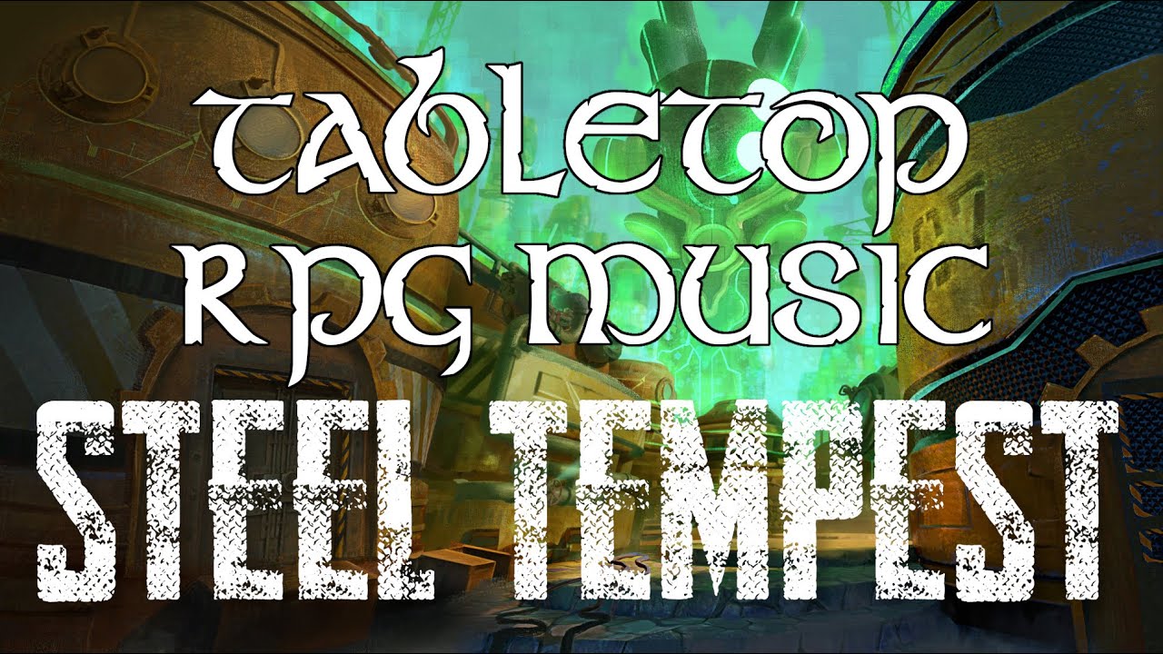 Steel Tempest - Tabletop RPG Music (Epic Industrial Chase Combat) - YouTube